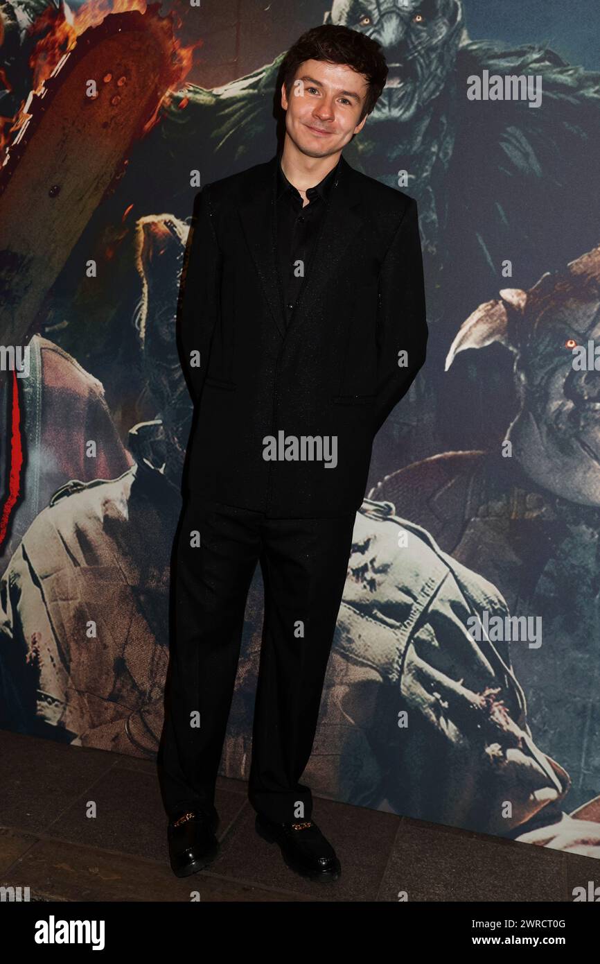 London, UK. 11th Mar, 2024. Scott Chambers attends the Winnie the Pooh: Blood and Honey 2 ...