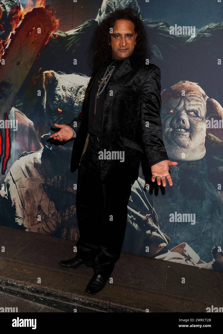 London, UK. 11th Mar, 2024. Marcus Massey attends the Winnie the Pooh ...