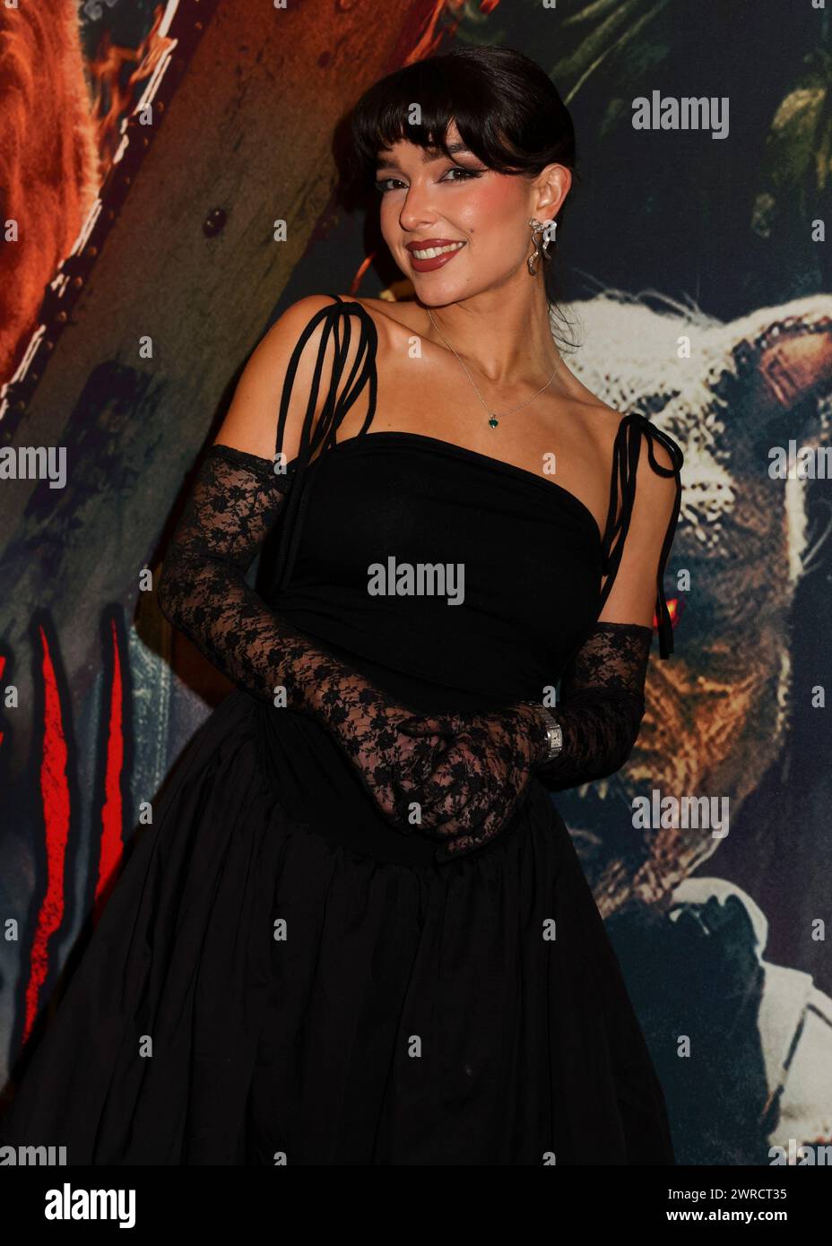 London, UK. 11th Mar, 2024. Megan Rose Placito attends the Winnie the ...