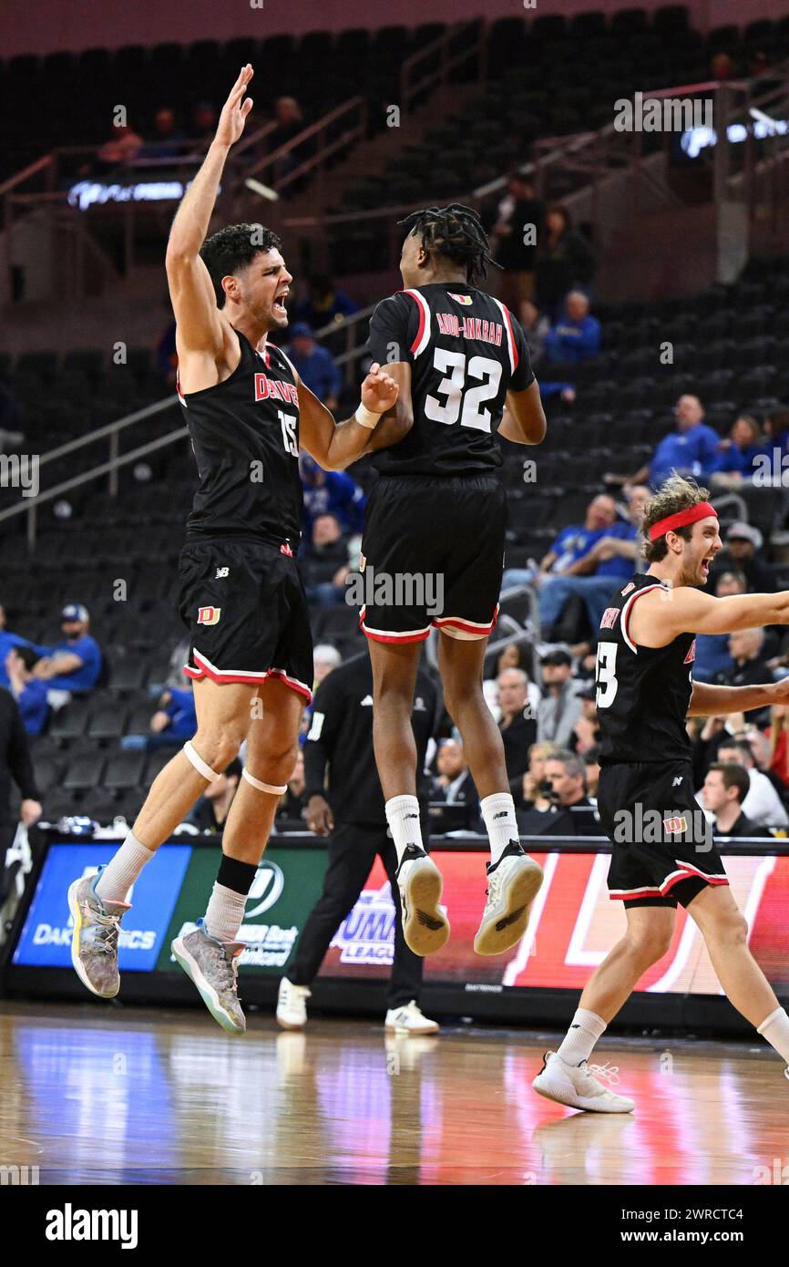 Denver Pioneers forward Pedro Lopez-Sanvicente (15) and Denver Pioneers ...