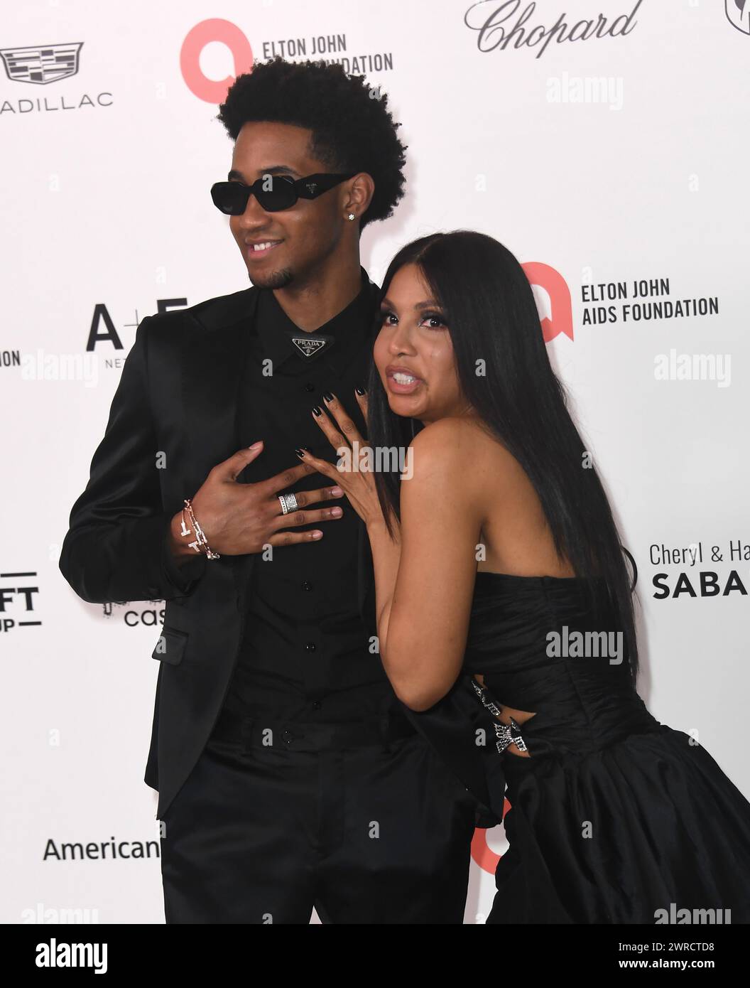 West Hollywood, USA. 10th Mar, 2024. Denim Cole Braxton and Toni ...