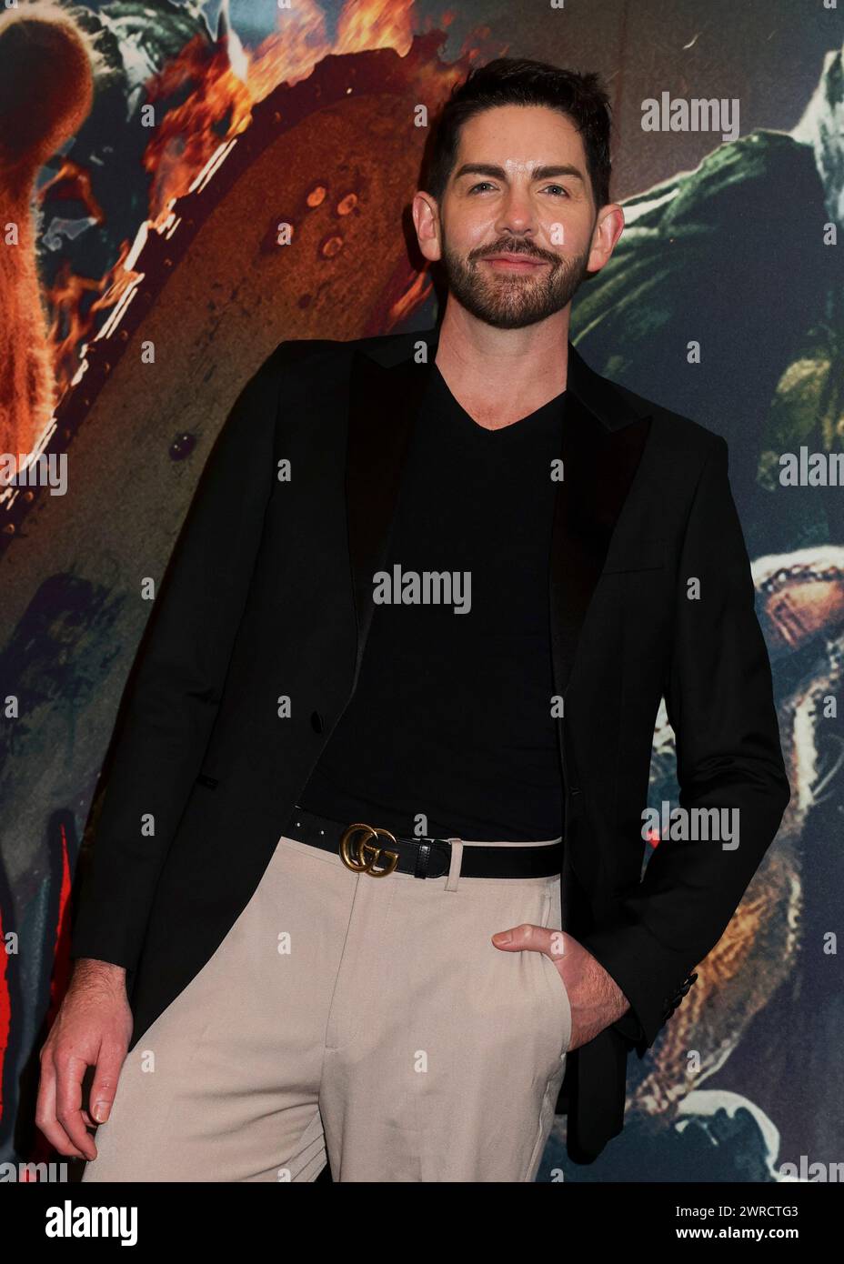 London, UK. 11th Mar, 2024. Scott McGlynn attends the Winnie the Pooh ...
