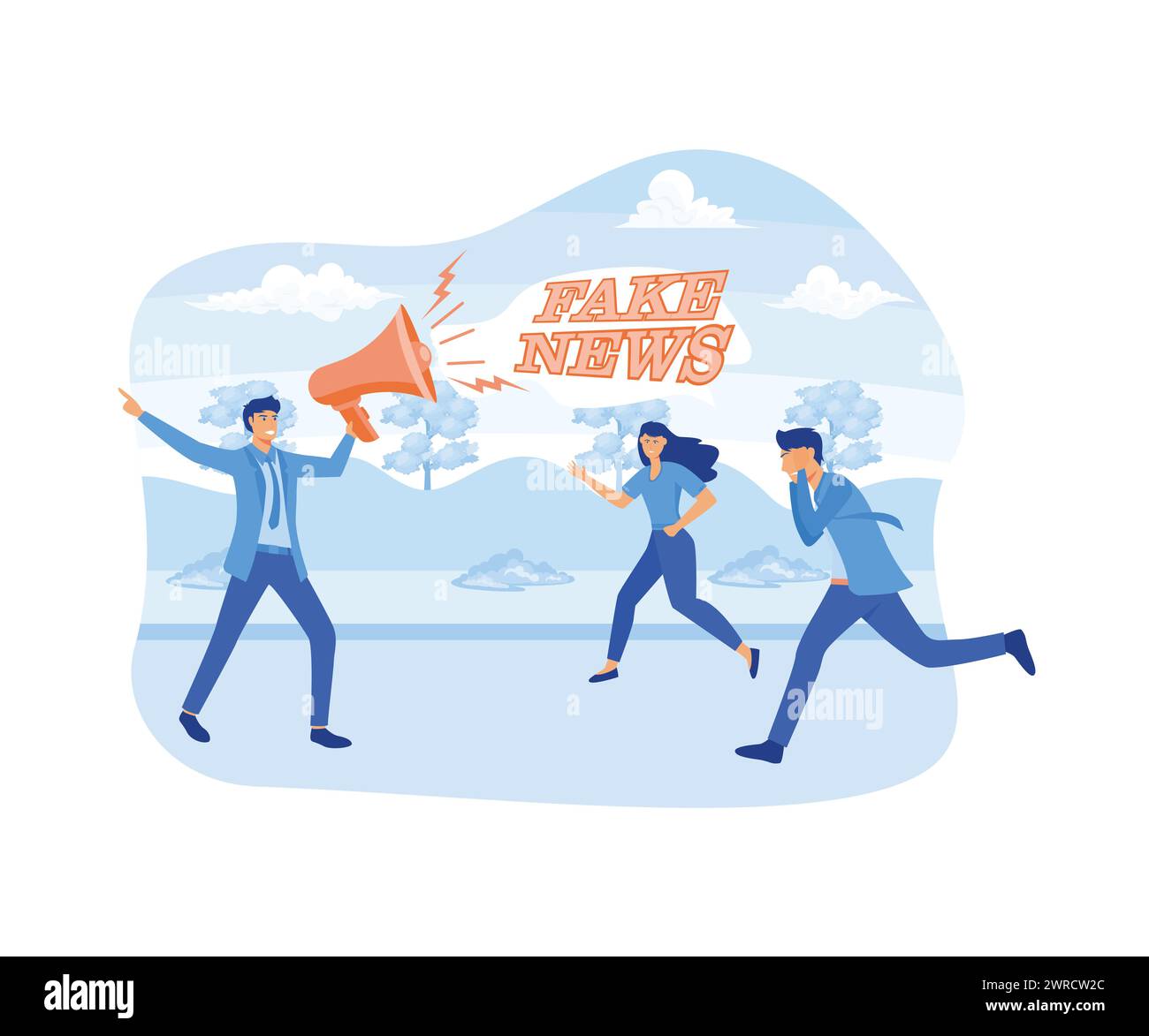 Fake news or misleading information that people share on social media ...