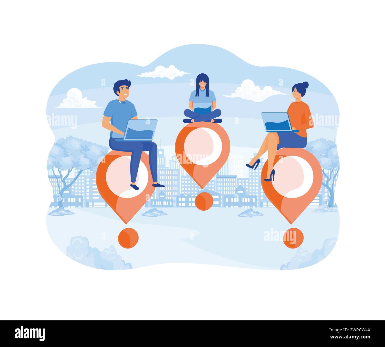 Map pin anywhere hi-res stock photography and images - Alamy