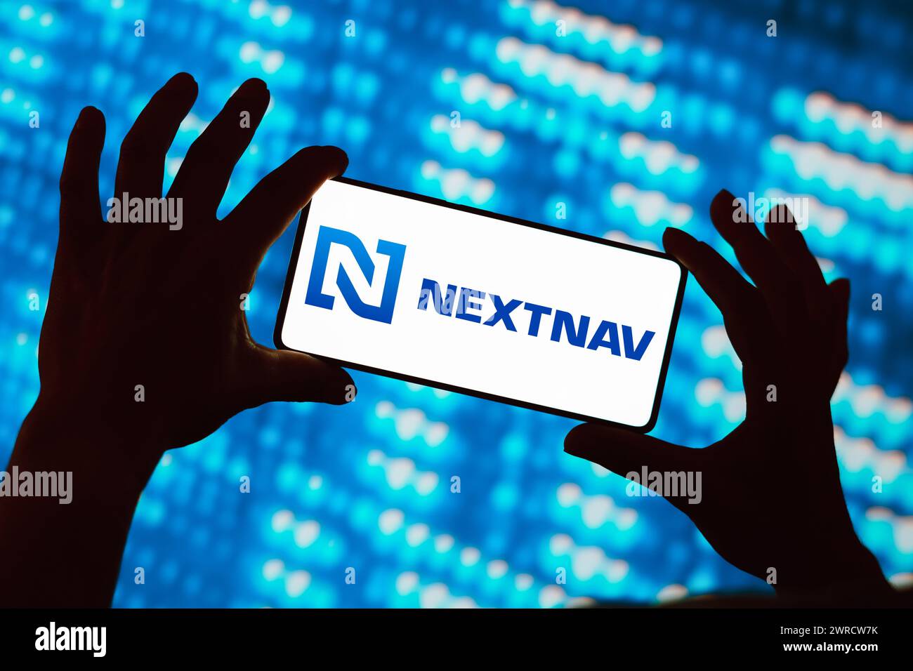 Brazil. 27th Feb, 2024. In this photo illustration, the NextNav, Inc ...