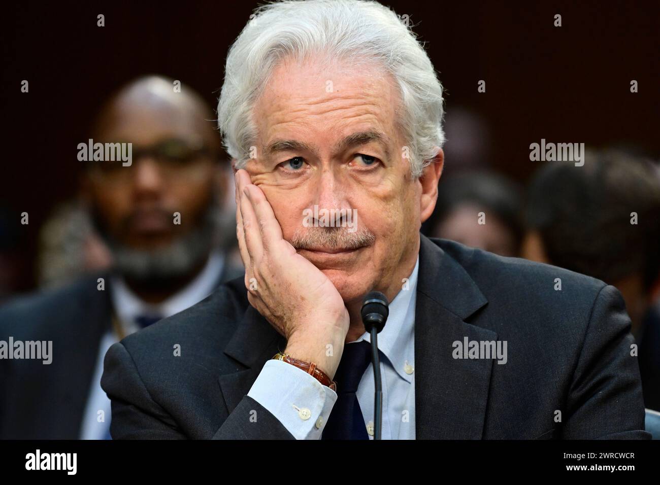 Washington, Vereinigte Staaten. 11th Mar, 2024. William J Burns ...