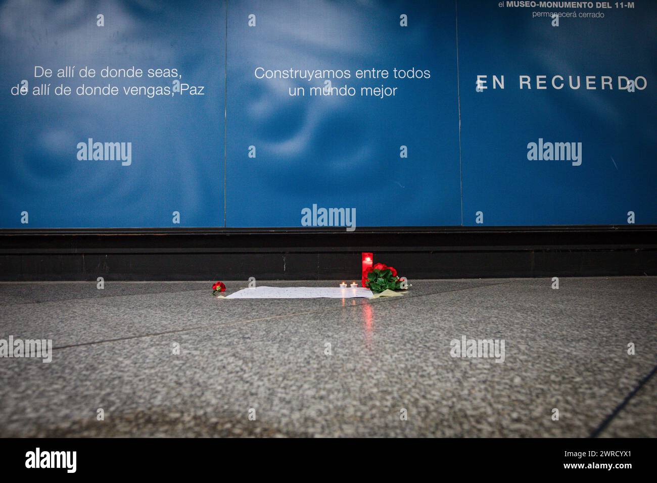 Madrid, Spain. 11th Mar, 2024. General view of the monument to the ...