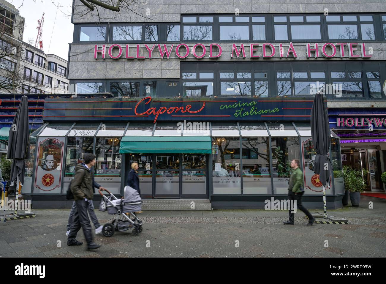 Hollywood Media Hotel und Pizzeria Capone, Kurfürstendamm ...