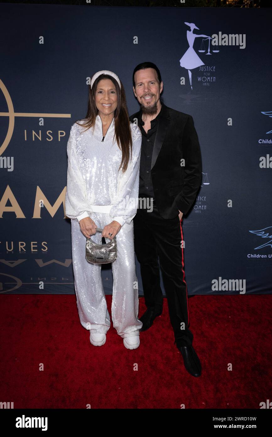 Beverly Hills, USA. 10th Mar, 2024. American news anchor Christine ...