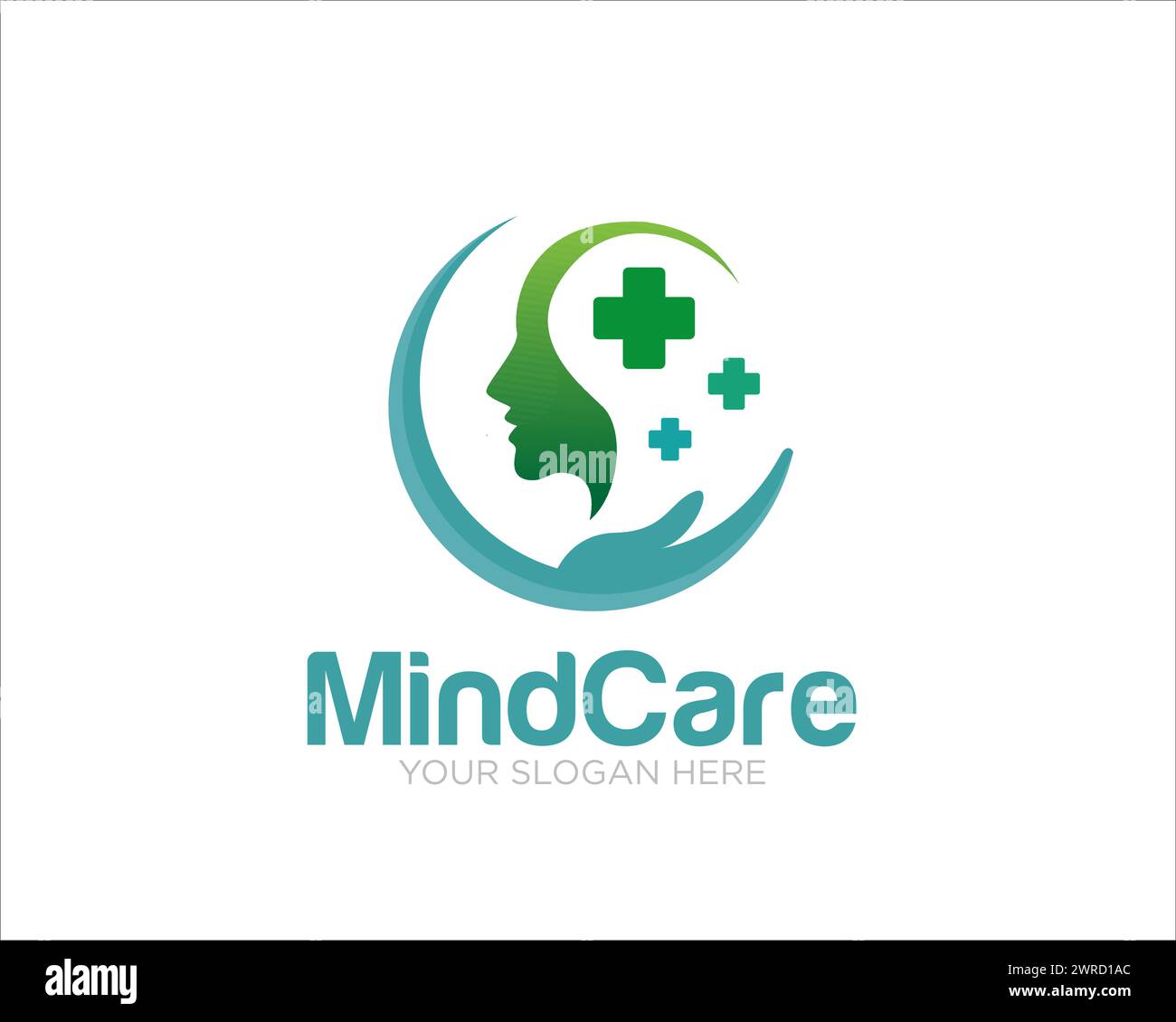 health clinic home logo designs simple modern Stock Vector Image & Art ...