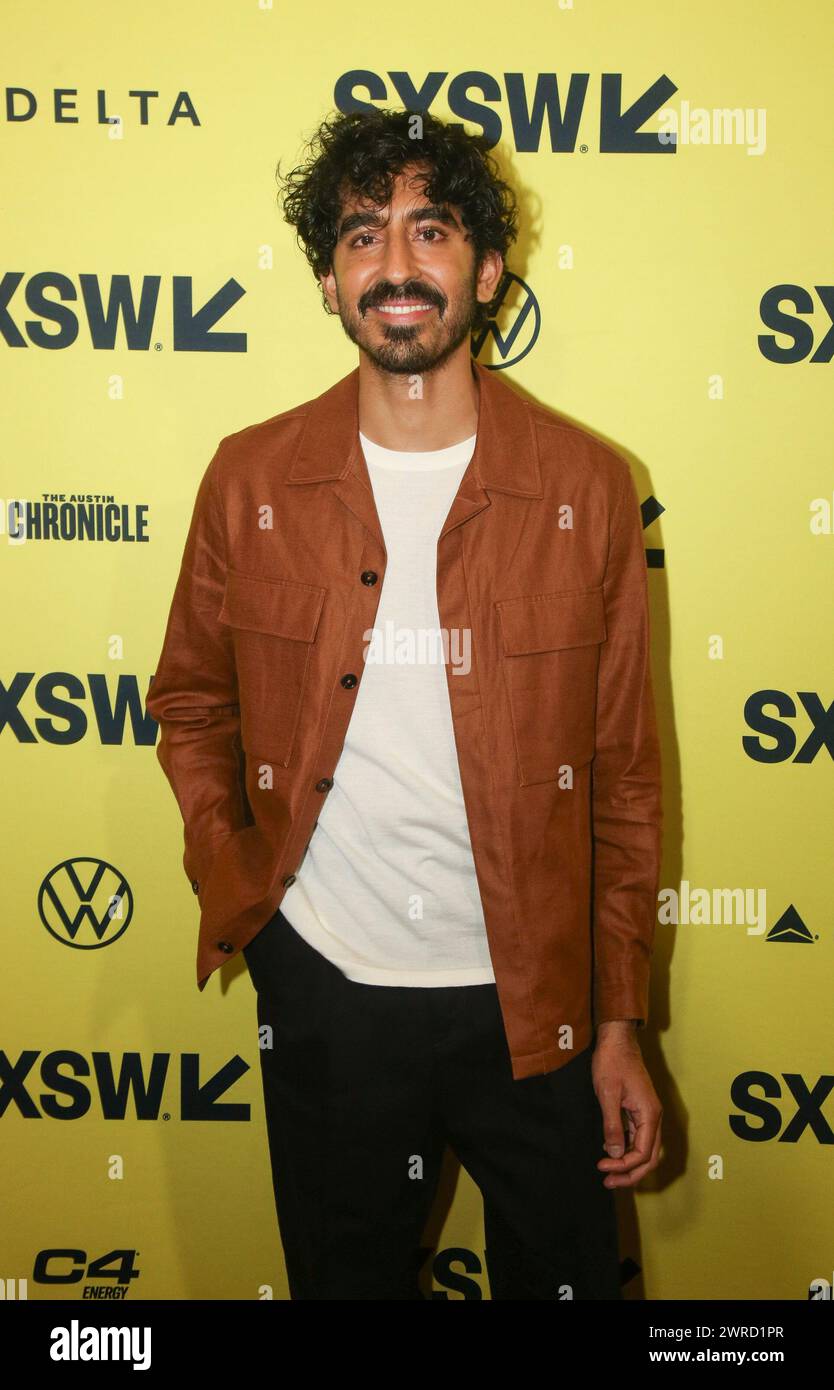Dev Patel arrives for the world premiere of "Monkey Man" at the ...