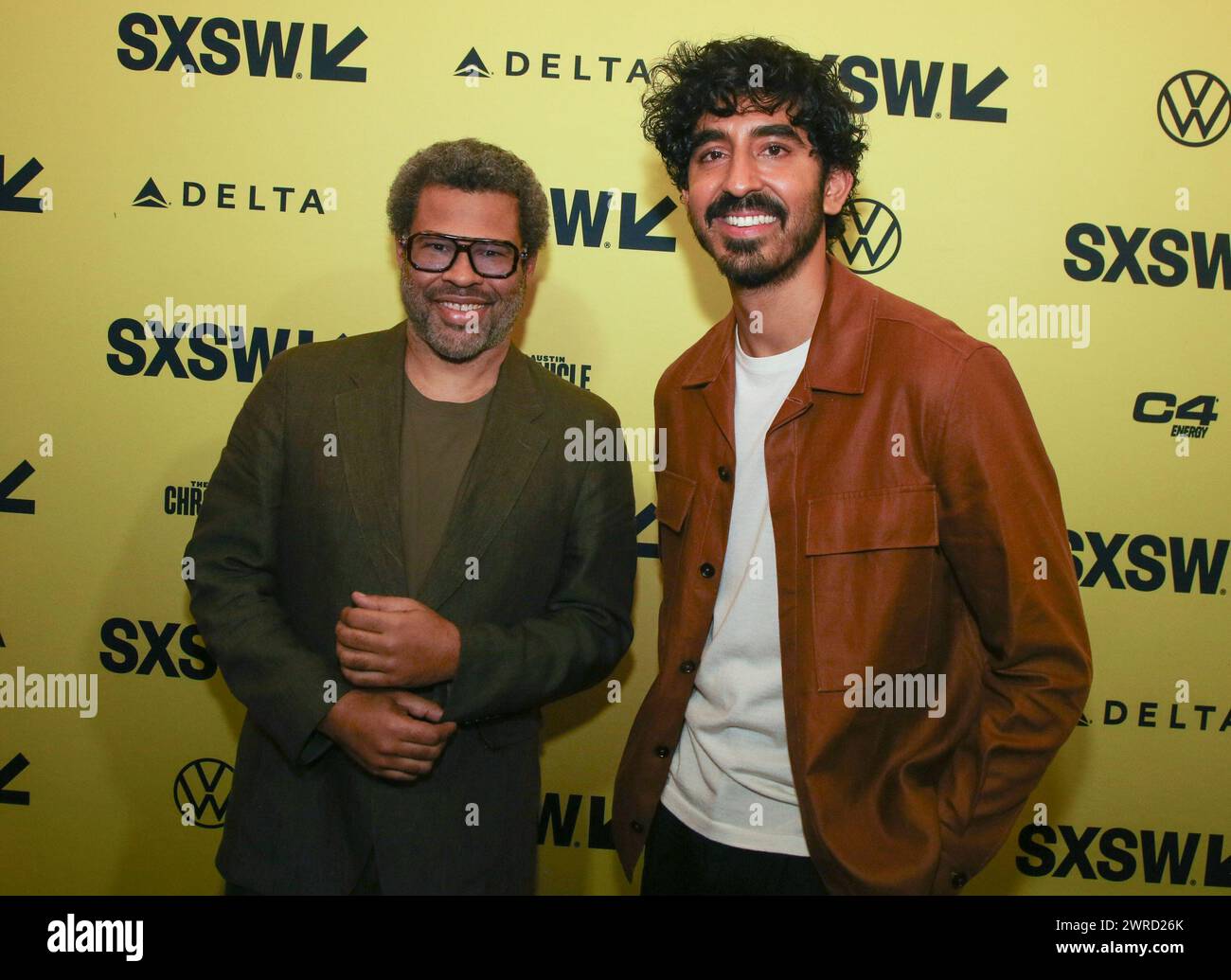 Jordan Peele, left, and Dev Patel, arrive for the world premiere of ...