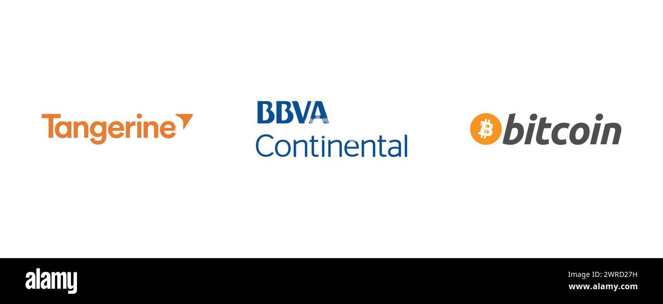 Tangerine bank logo hi-res stock photography and images - Alamy