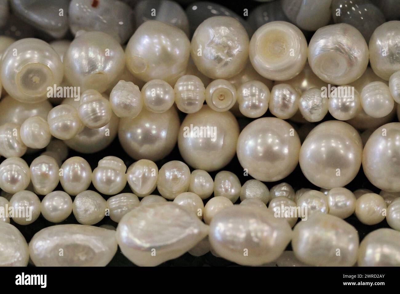 pearl texture as very nice natural background Stock Photo - Alamy
