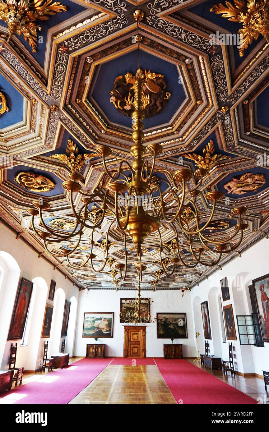 old telc castle interior as very nice tourist place Stock Photo - Alamy