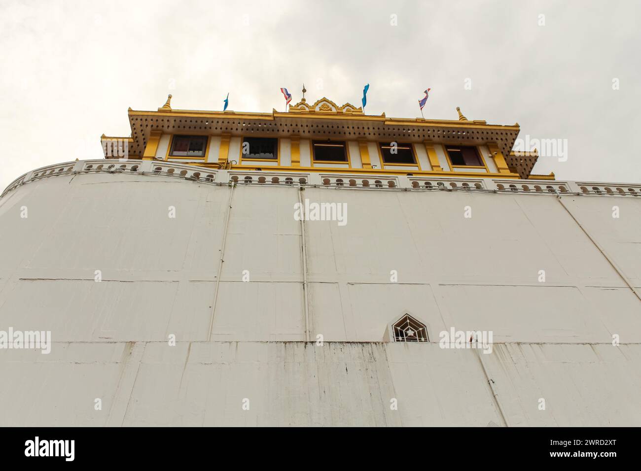 Wat Saket, The Golden Mount Temple, Bangkok, Thailand. Important Golden ...