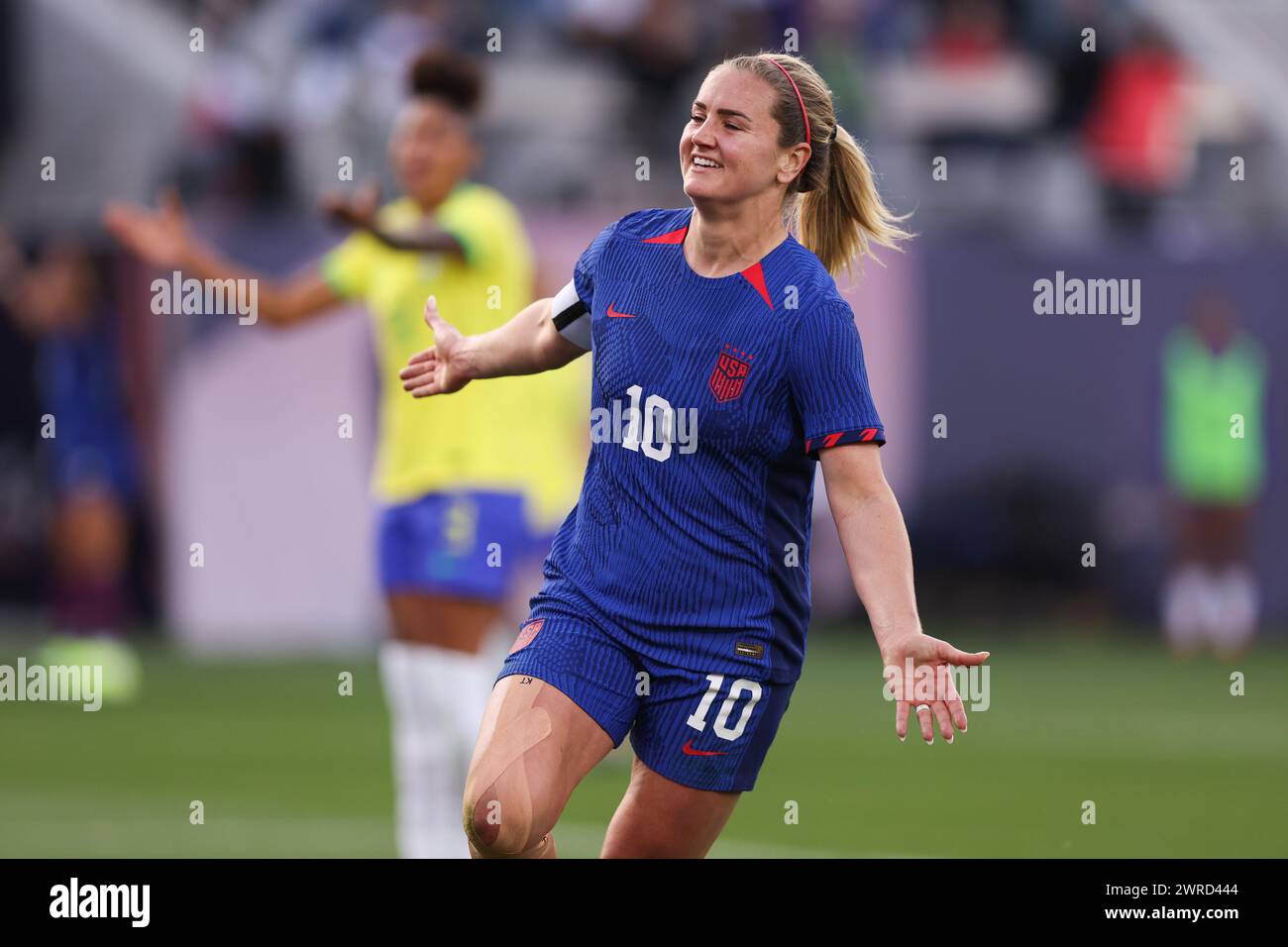 San Diego, California, USA. 10th Mar, 2024. United States midfielder ...