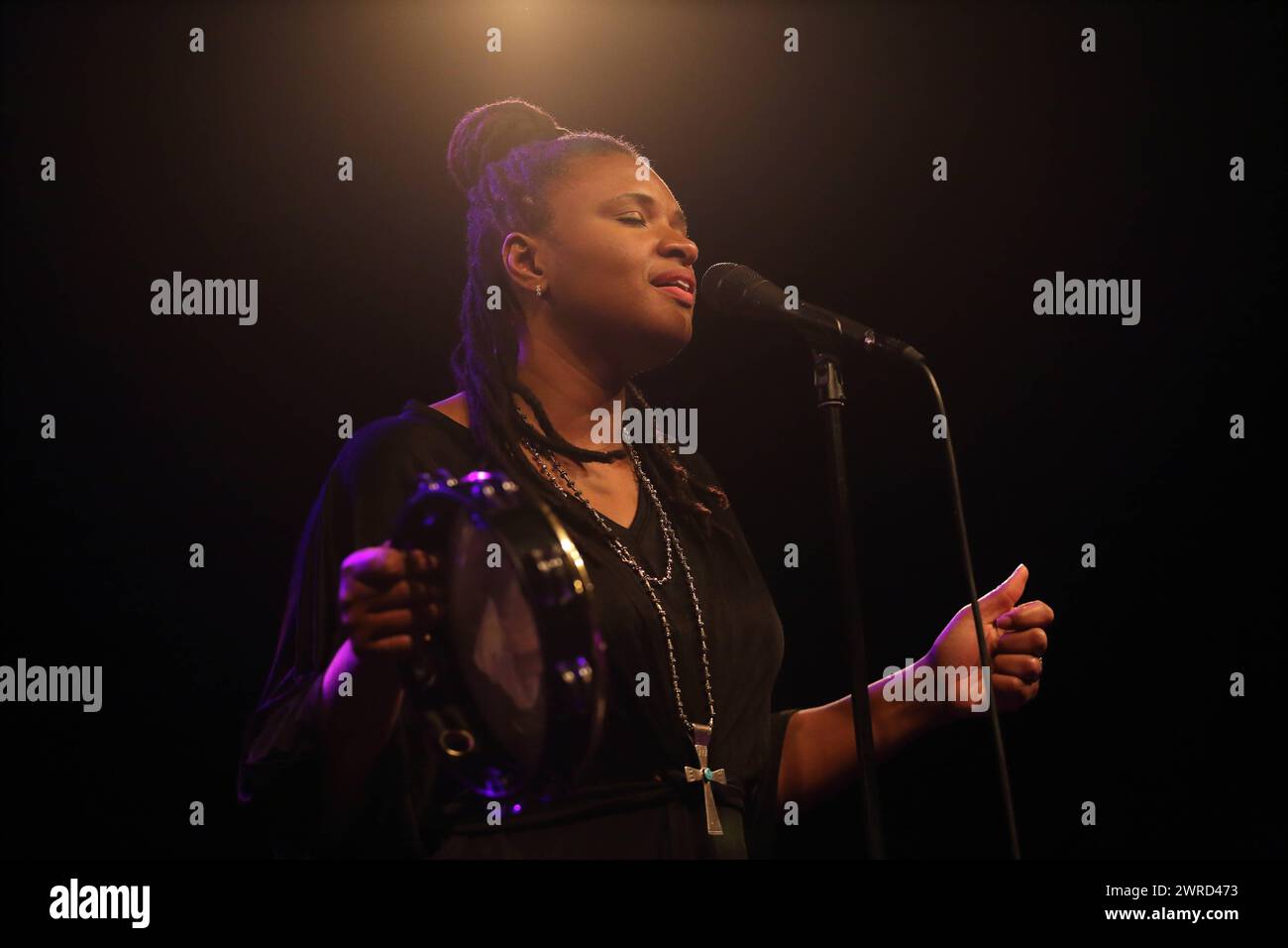Lizz Wright bei einem Konzert im Columbia Theater in Berlin, 11. März ...