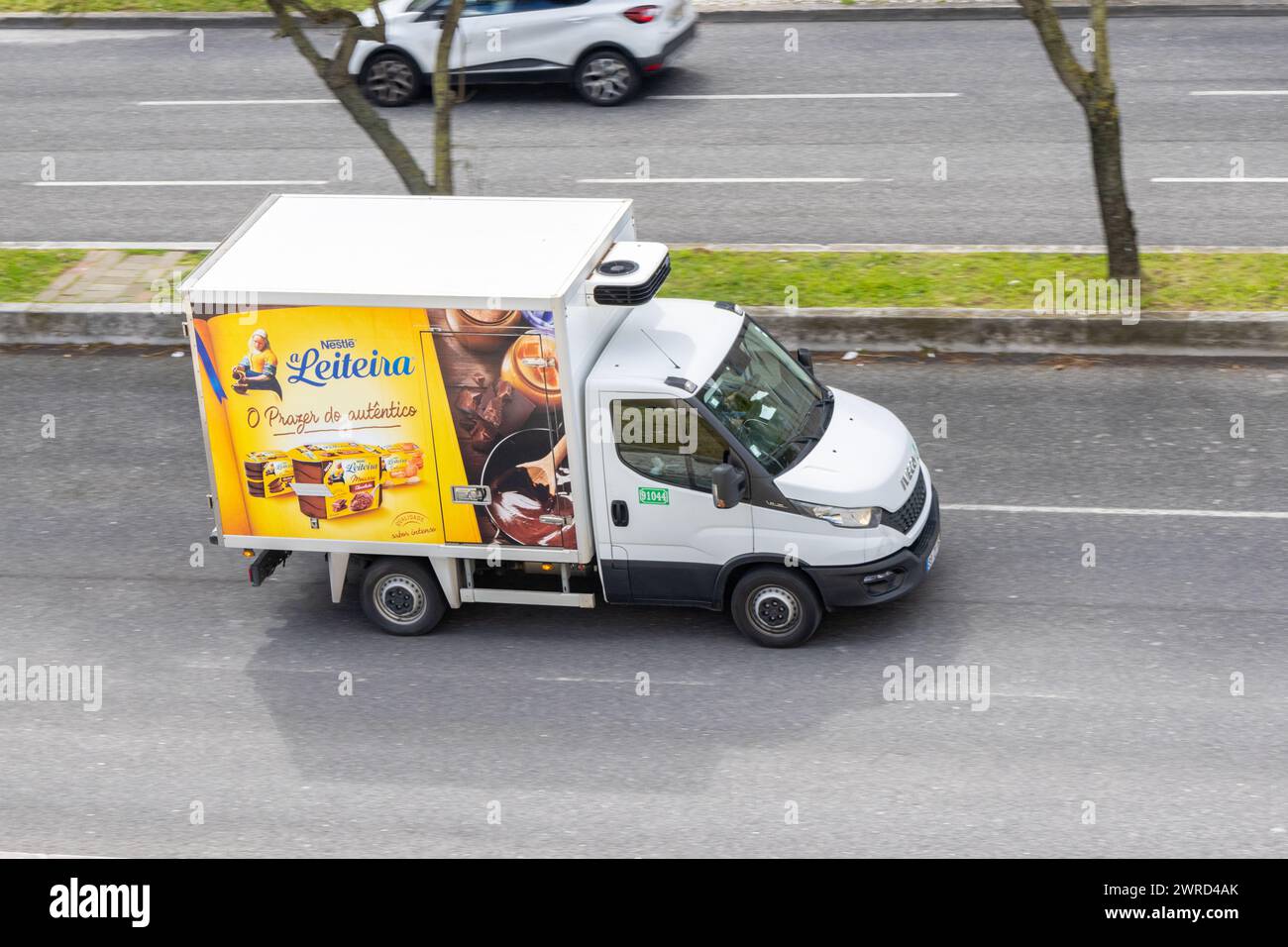 Lisbon, Portugal on March 11, 2024, Commercial vehicle from the company ...