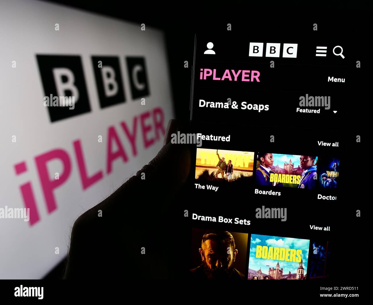 Bbc iplayer logo hi-res stock photography and images - Alamy
