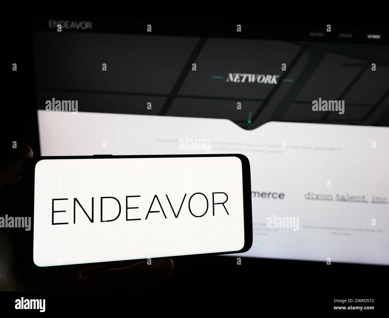 Endeavor logo hi-res stock photography and images - Alamy