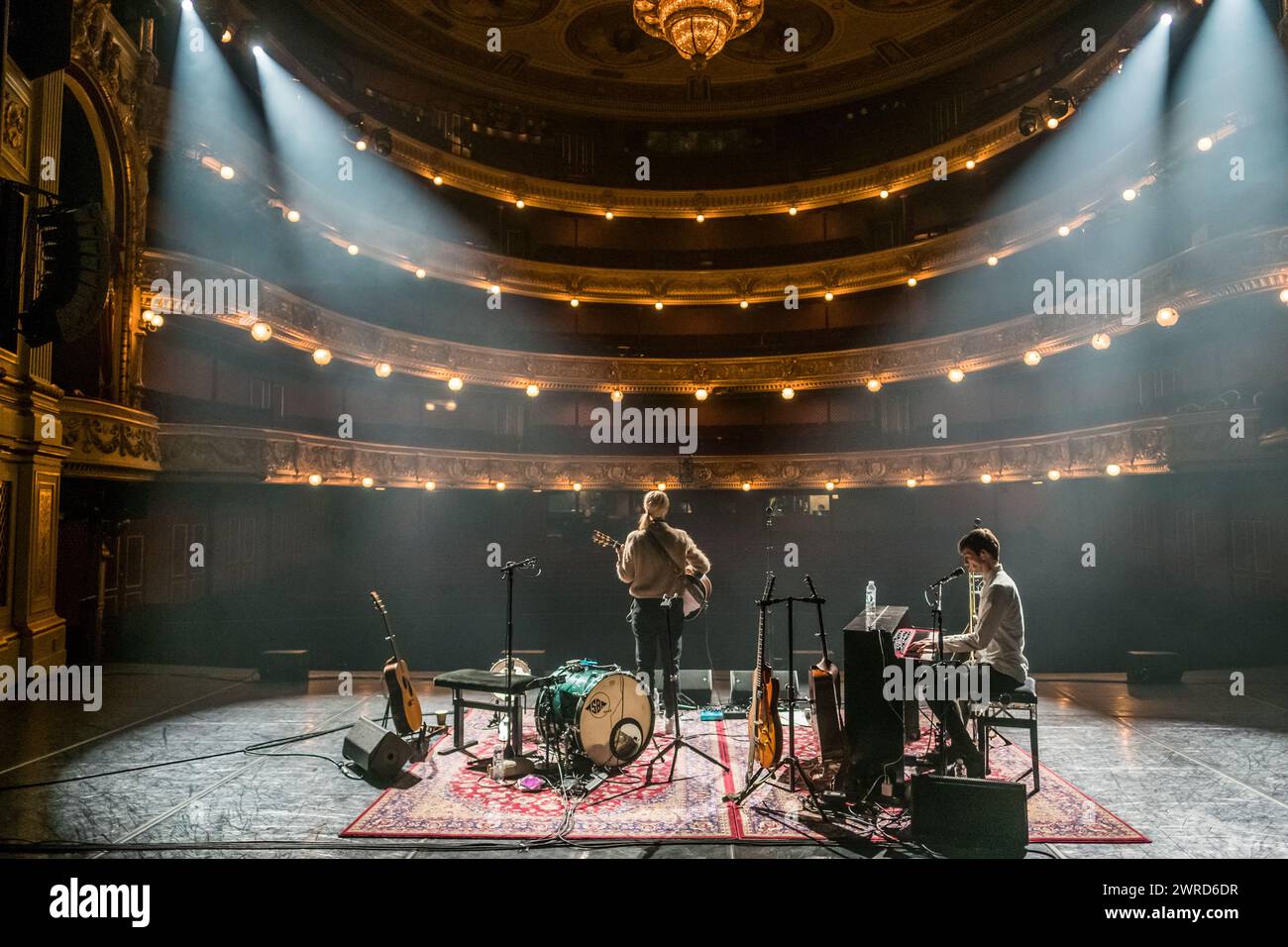 Copenhagen, Denmark. 10th, March 2024. Tina Dickow and Helgi Jonsson ...