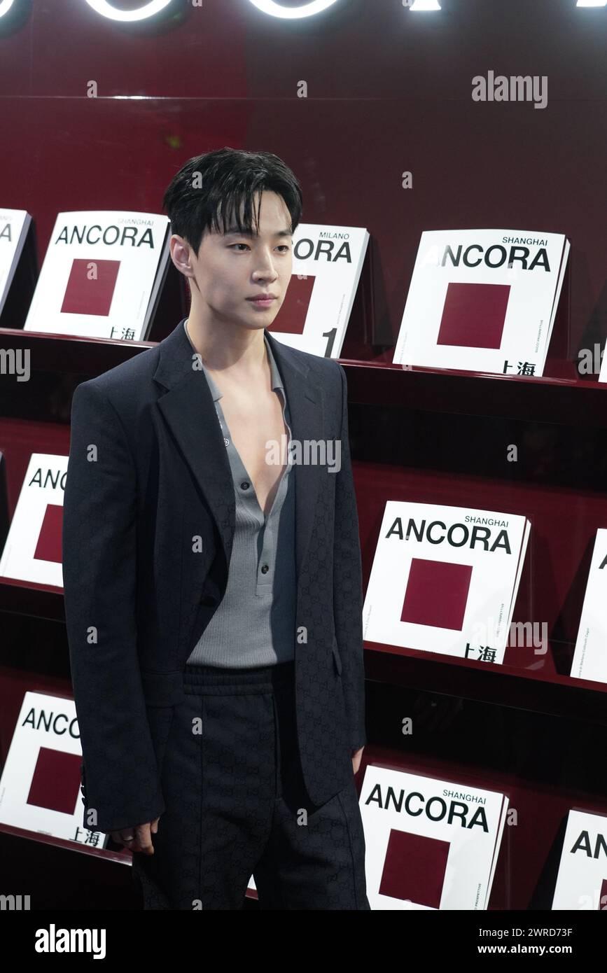 Shanghai, China. 12th Mar, 2024. Lay is attending a Gucci event in ...