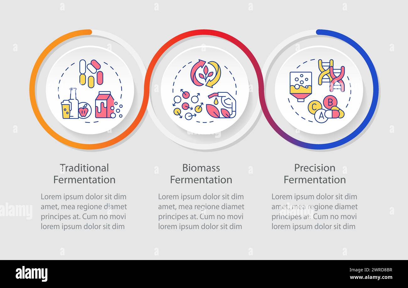 Agriculture fermentation types loop infographic template Stock Vector ... Agriculture fermentation types loop infographic template Stock Vector ...