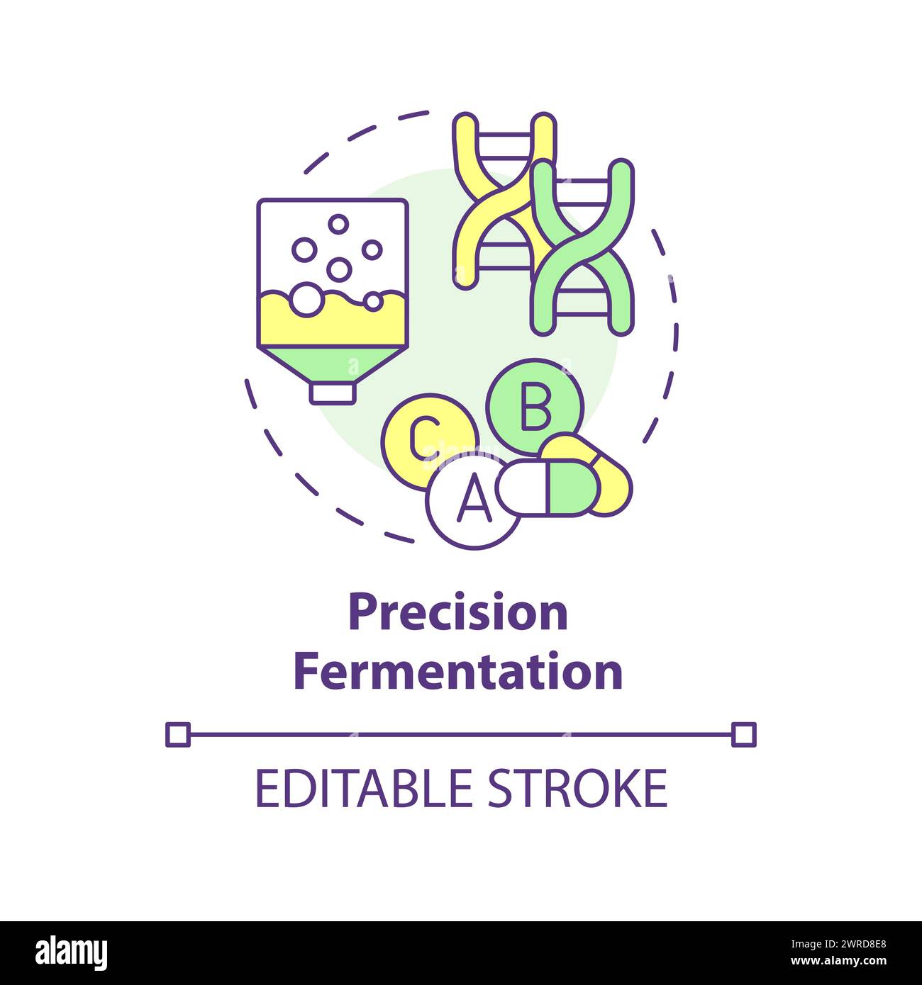 Precision fermentation multi color concept icon Stock Vector Image ... Precision fermentation multi color concept icon Stock Vector Image ...
