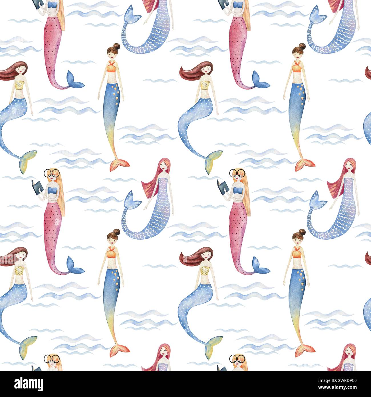 Mermaid backdrop Cut Out Stock Images & Pictures - Alamy