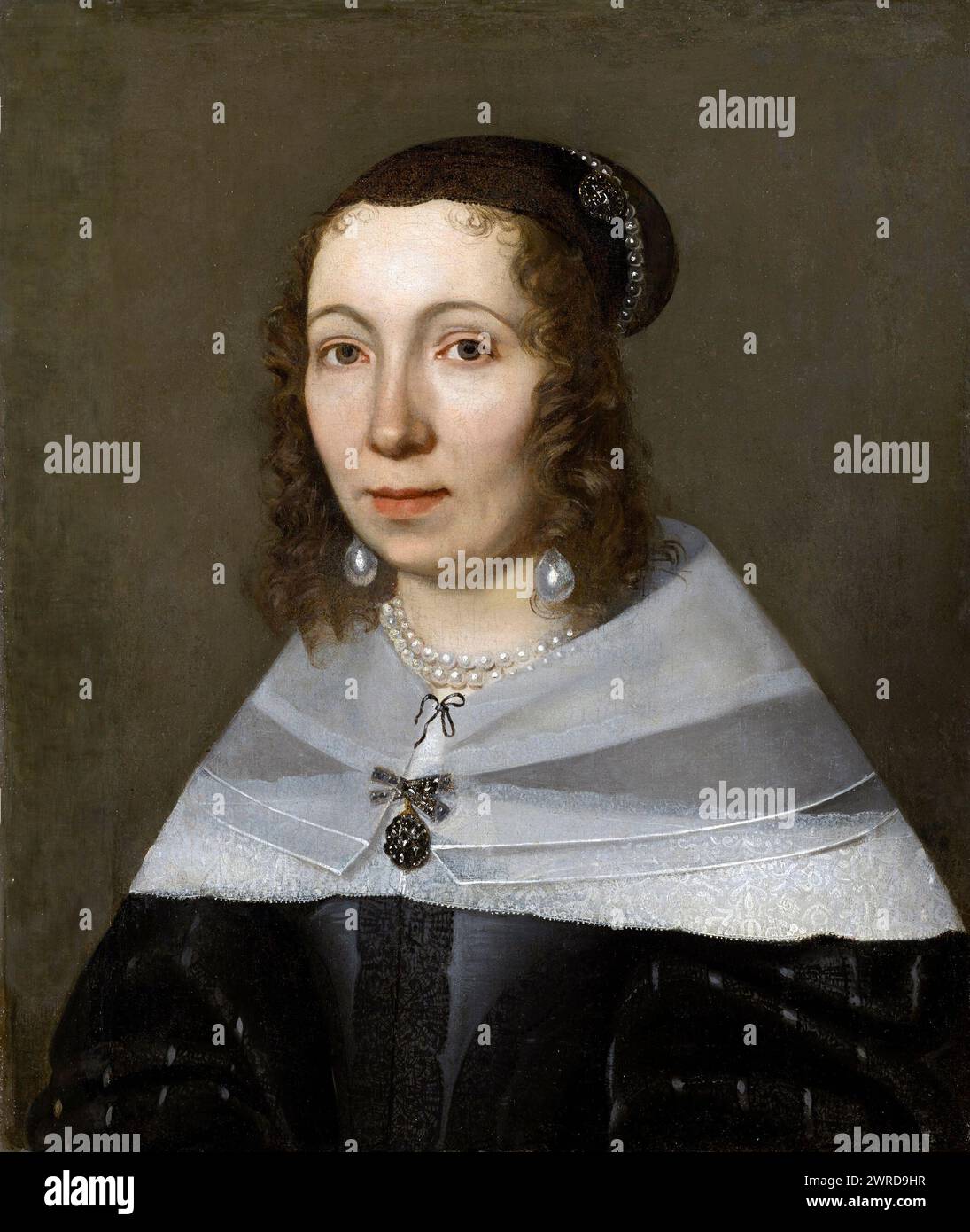 portrait of Maria Sibylla Merian, 1679 Stock Photo - Alamy