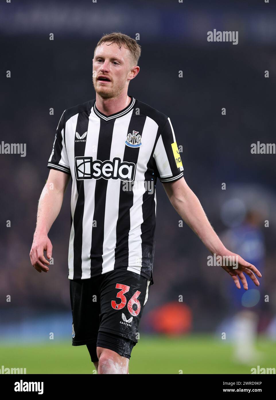 London, UK. 11th Mar, 2024. Sean Longstaff of Newcastle United during ...