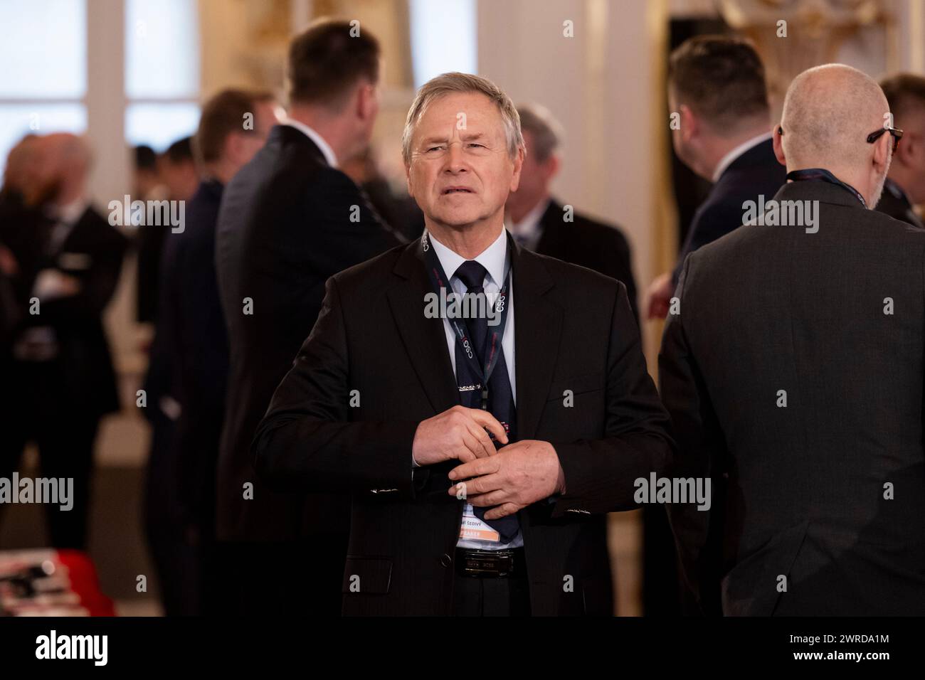 Prague, Czech Republic. 12th Mar, 2024. Former Chief of the General ...