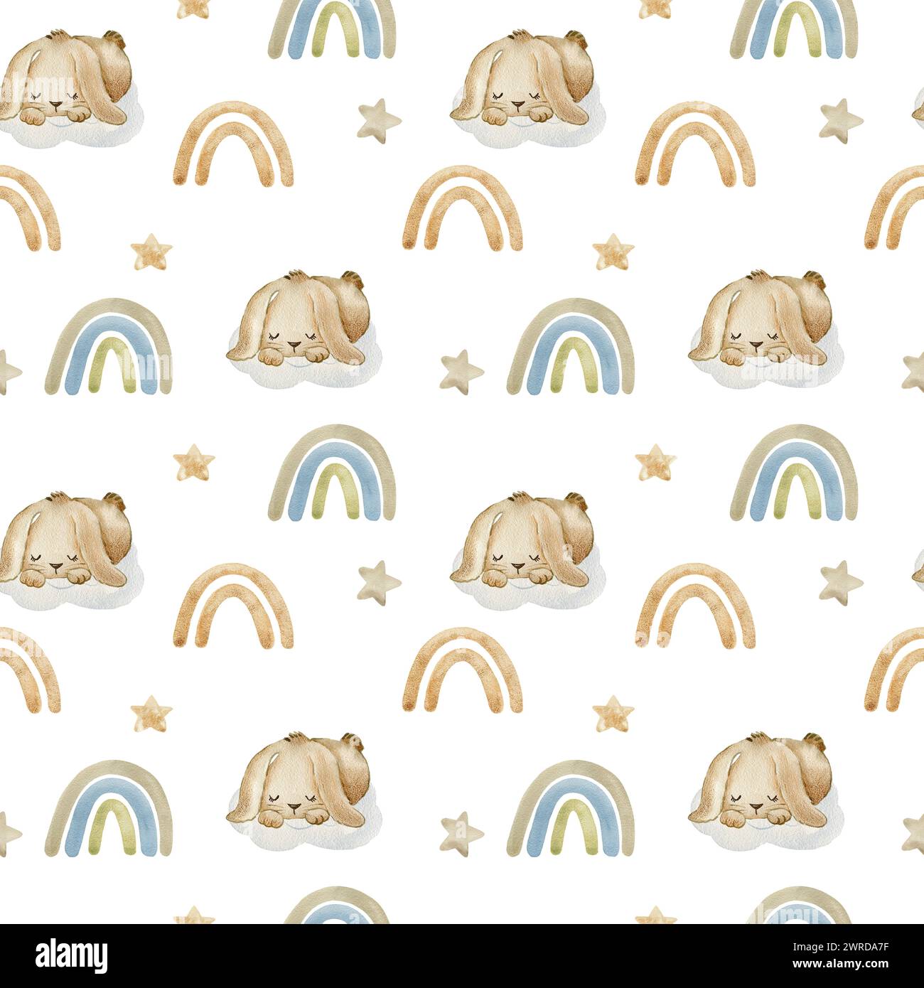 Cute sweet dream rabbit Cut Out Stock Images & Pictures - Alamy