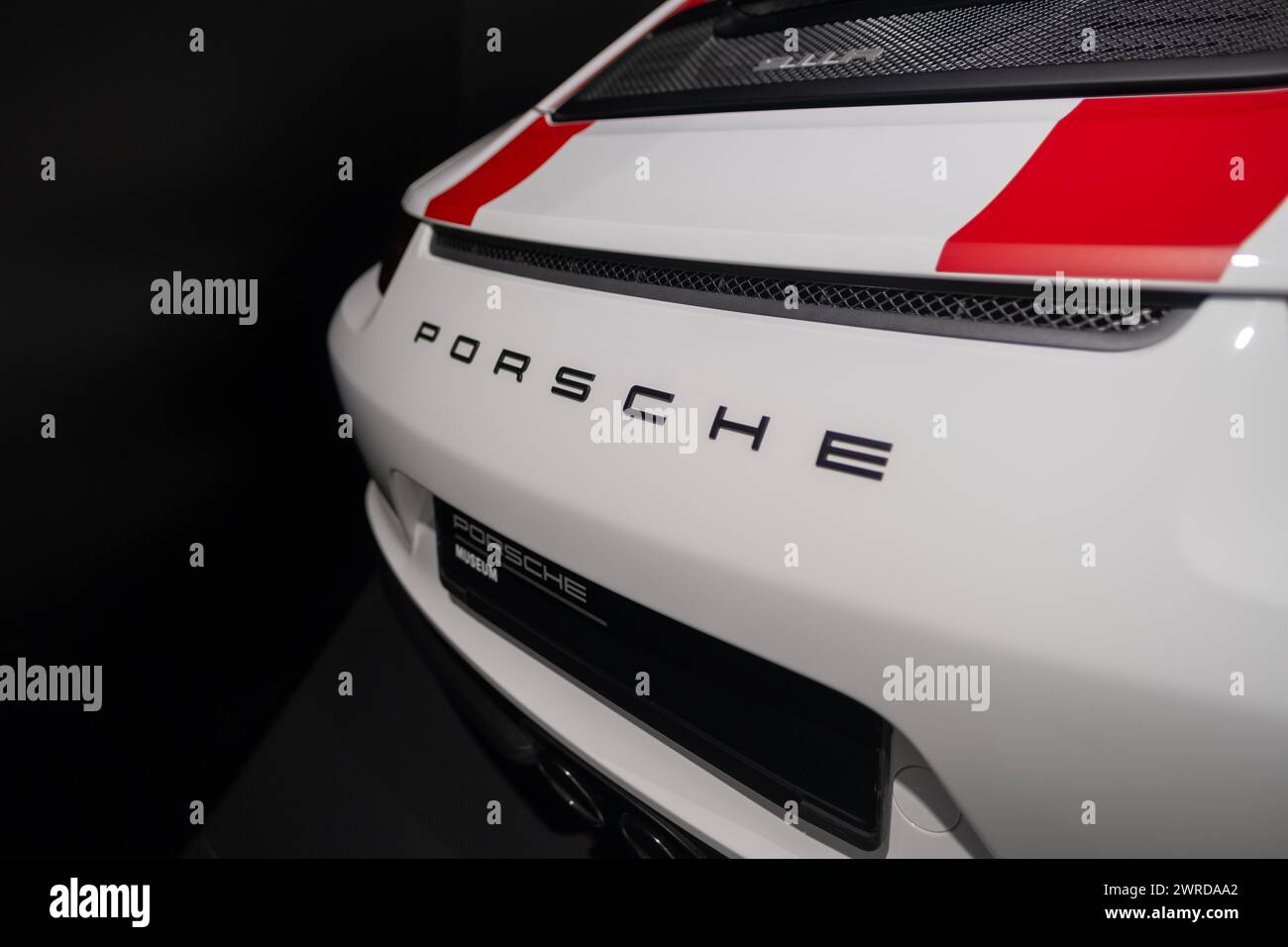 Porsche 911 R 1967 in historic Porsche-Museum, Ferdinand Porsche ...