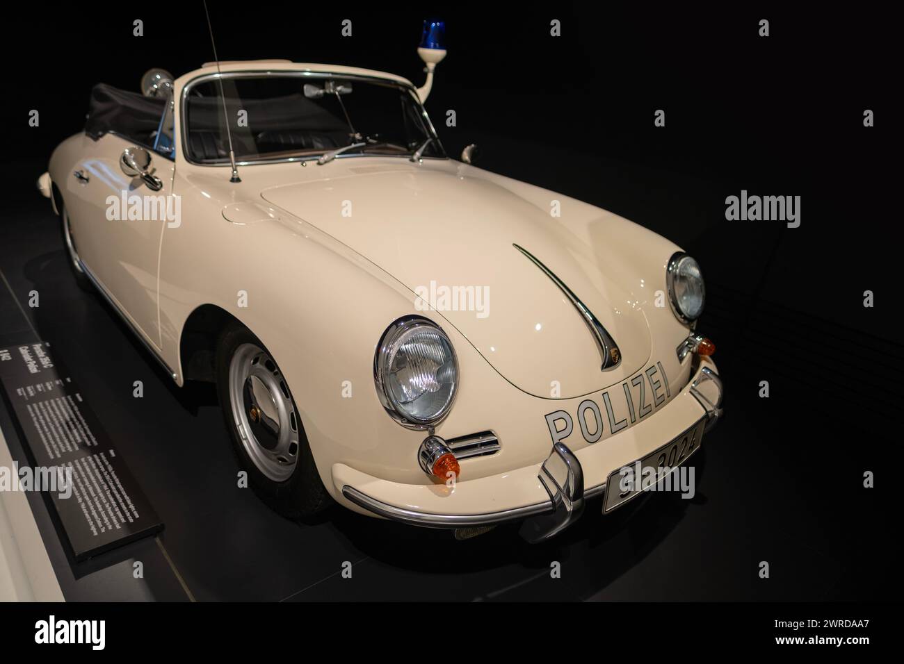 vintage beige police car Porsche 356 Cabriolet, Retro luxury sports car ...