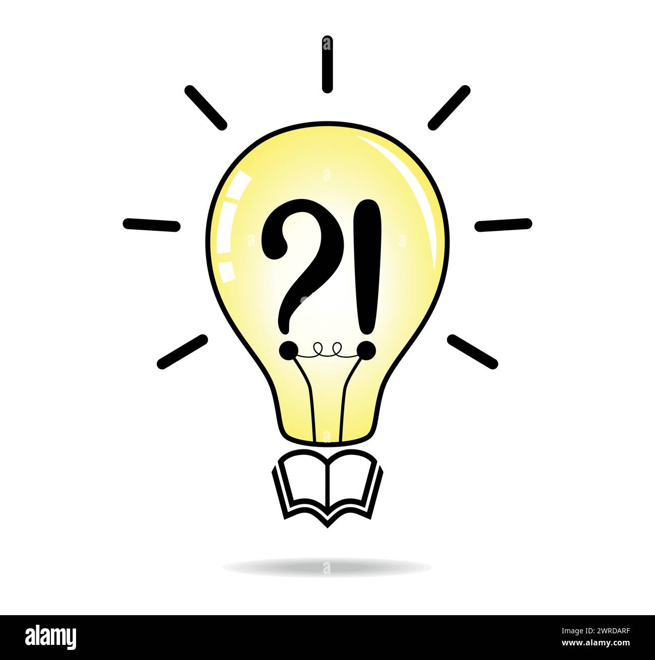 Vector light bulb Stock Vector Image & Art - Alamy