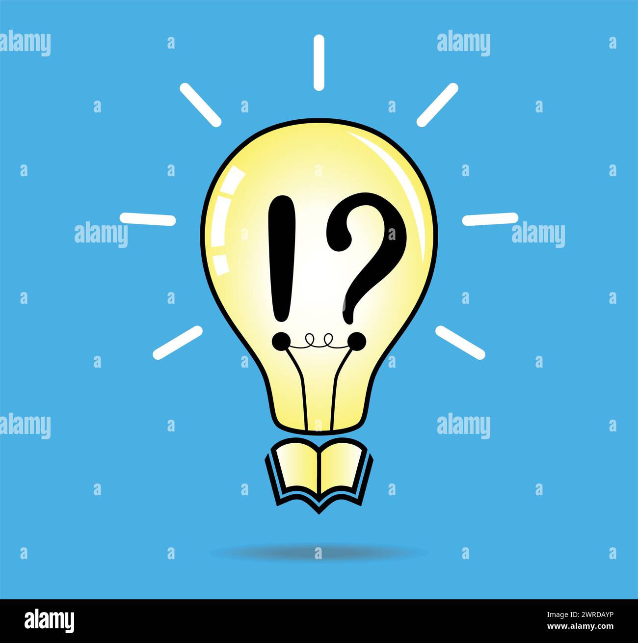 Vector light bulb Stock Vector Image & Art - Alamy