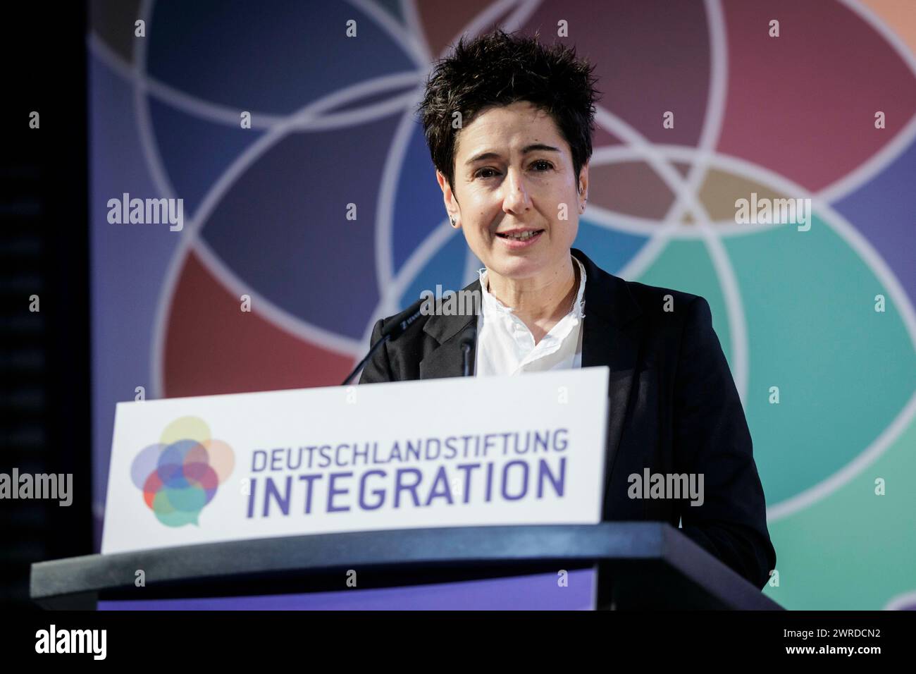 Berlin, March 12, 2024.Dunja Hayali, journalist and television ...