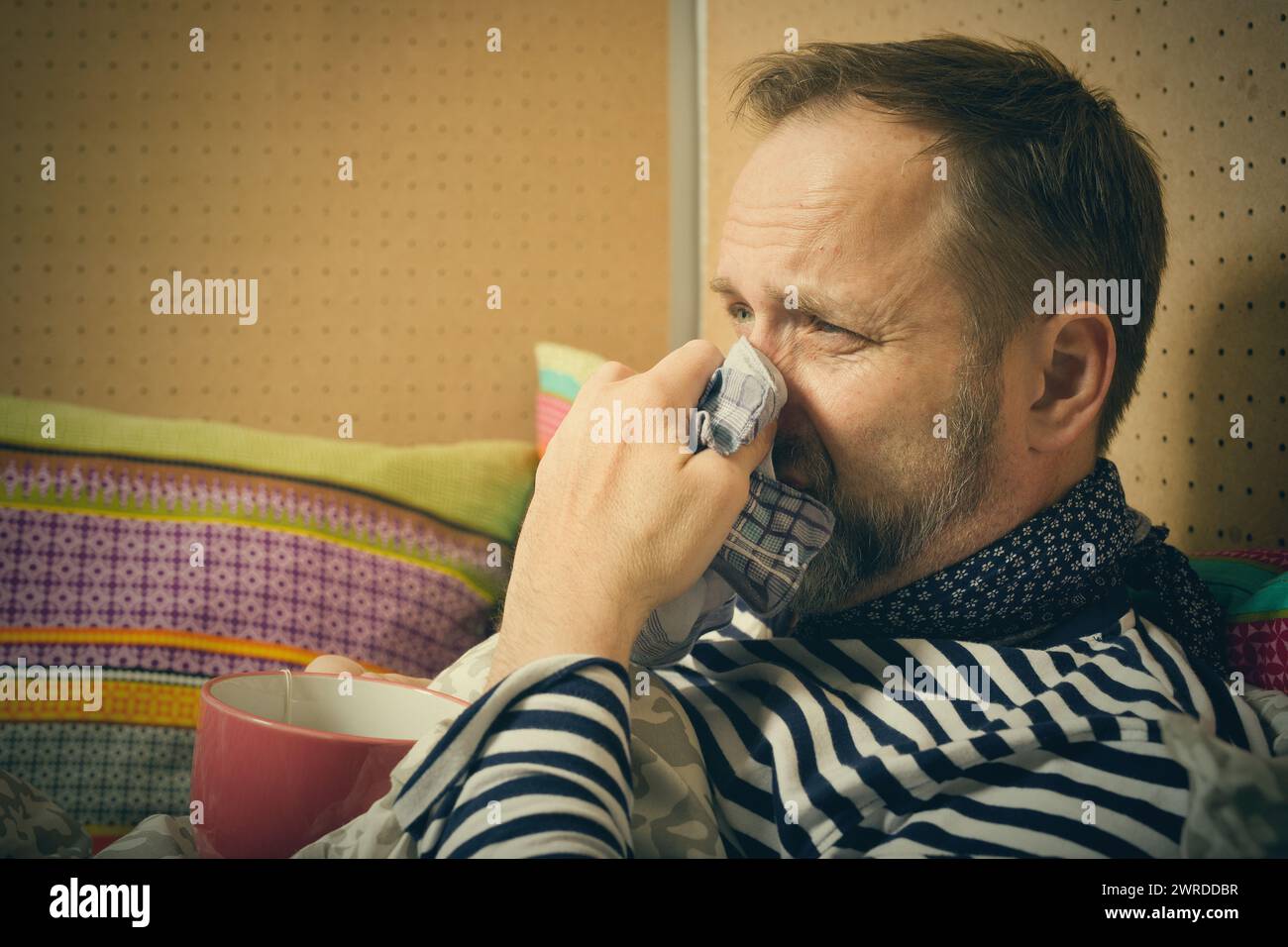 Man caught bed hi-res stock photography and images - Alamy