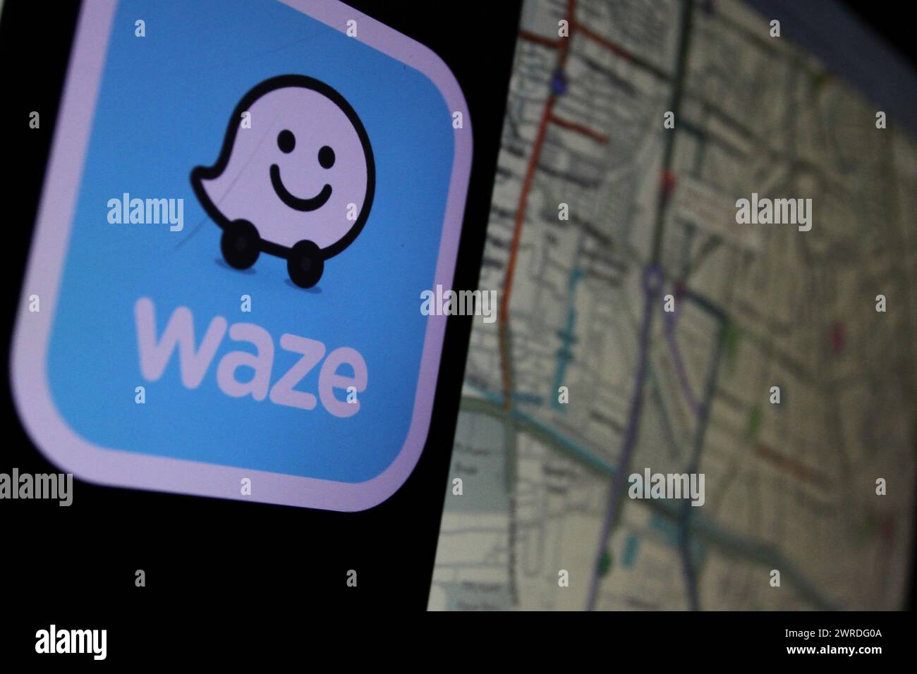 March 12, 2024, Sleman, Yogyakarta, Indonesia: In this photo illustration, the logo of Google's ...