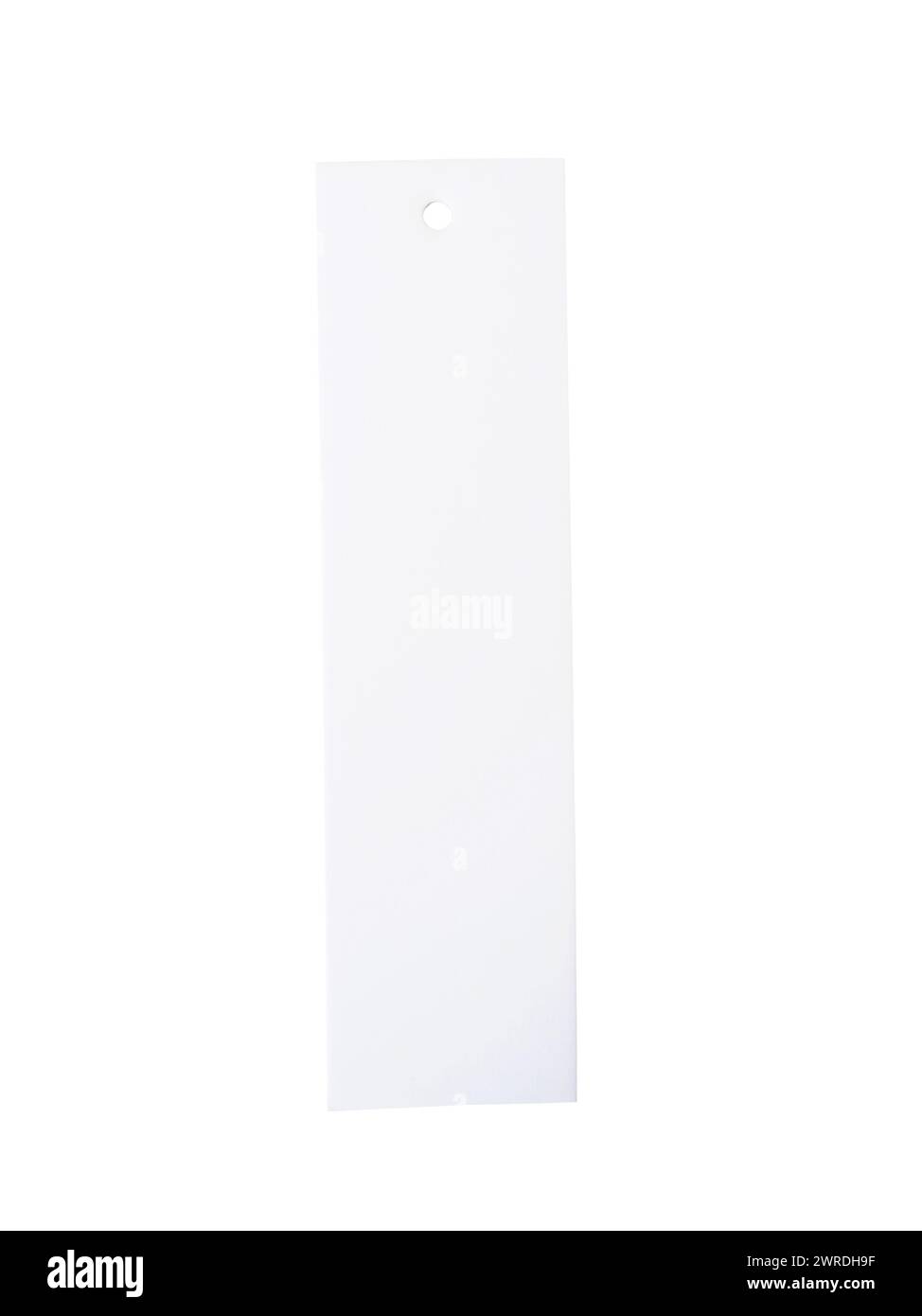 blank price label isolated on white background Stock Photo - Alamy