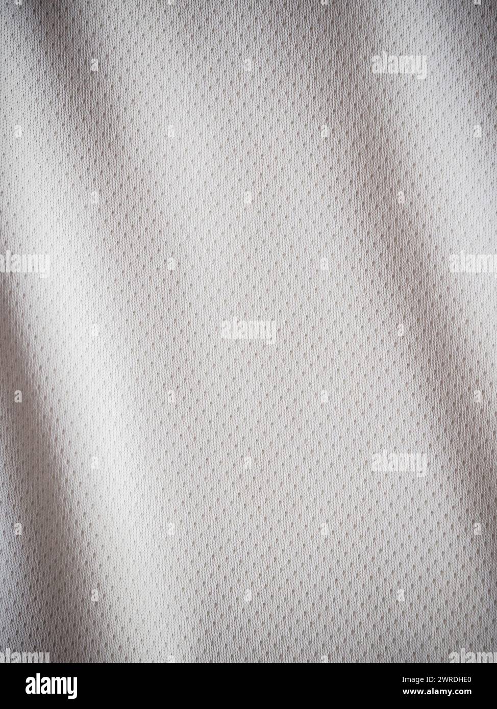 White sports jersey fabric texture background Stock Photo - Alamy