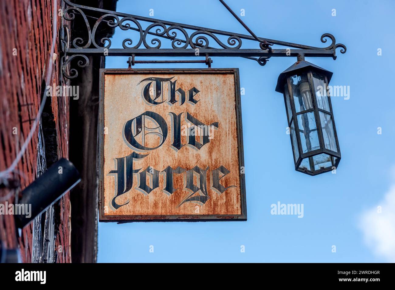 Storrington, March 6th 2024: The Old Forge Stock Photo - Alamy