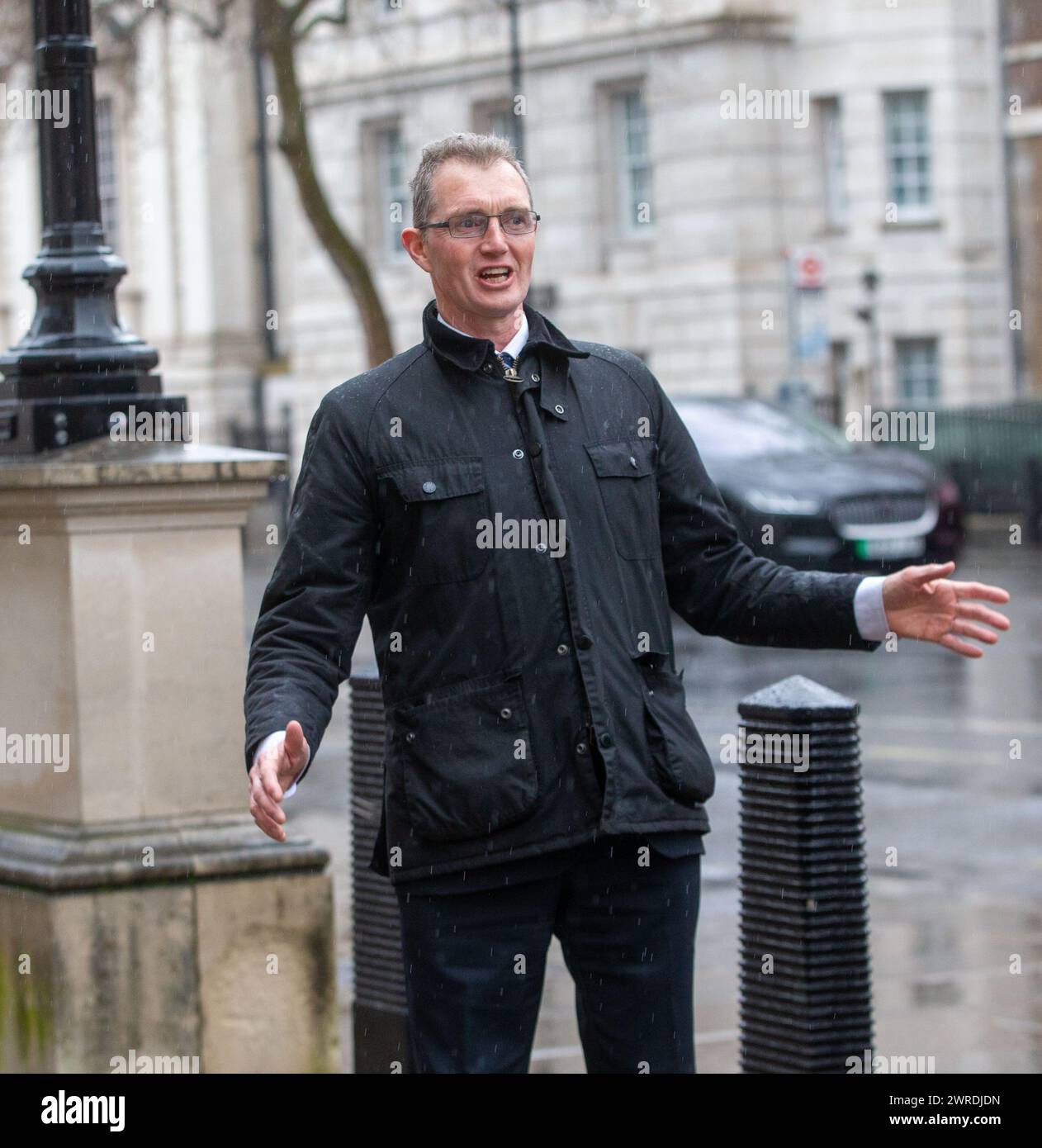 London, England, UK. 12th Mar, 2024. Secretary of State for Wales DAVID ...