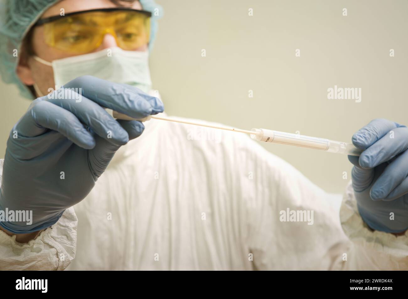 Crime scene investigation - collecting of blood samples for laboratory ...