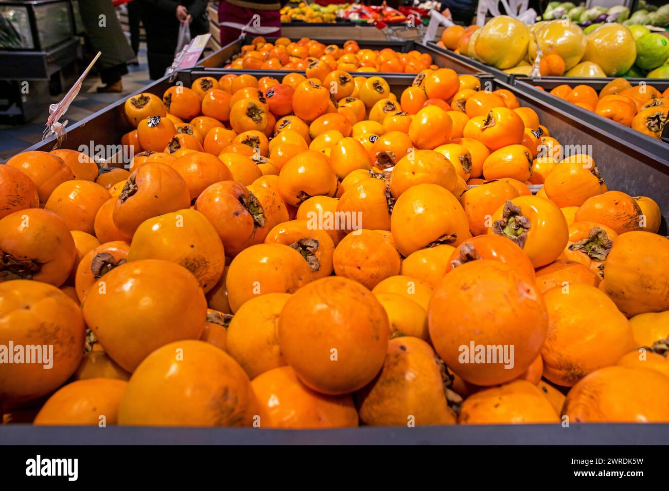 Sharon persimmons hi-res stock photography and images - Alamy