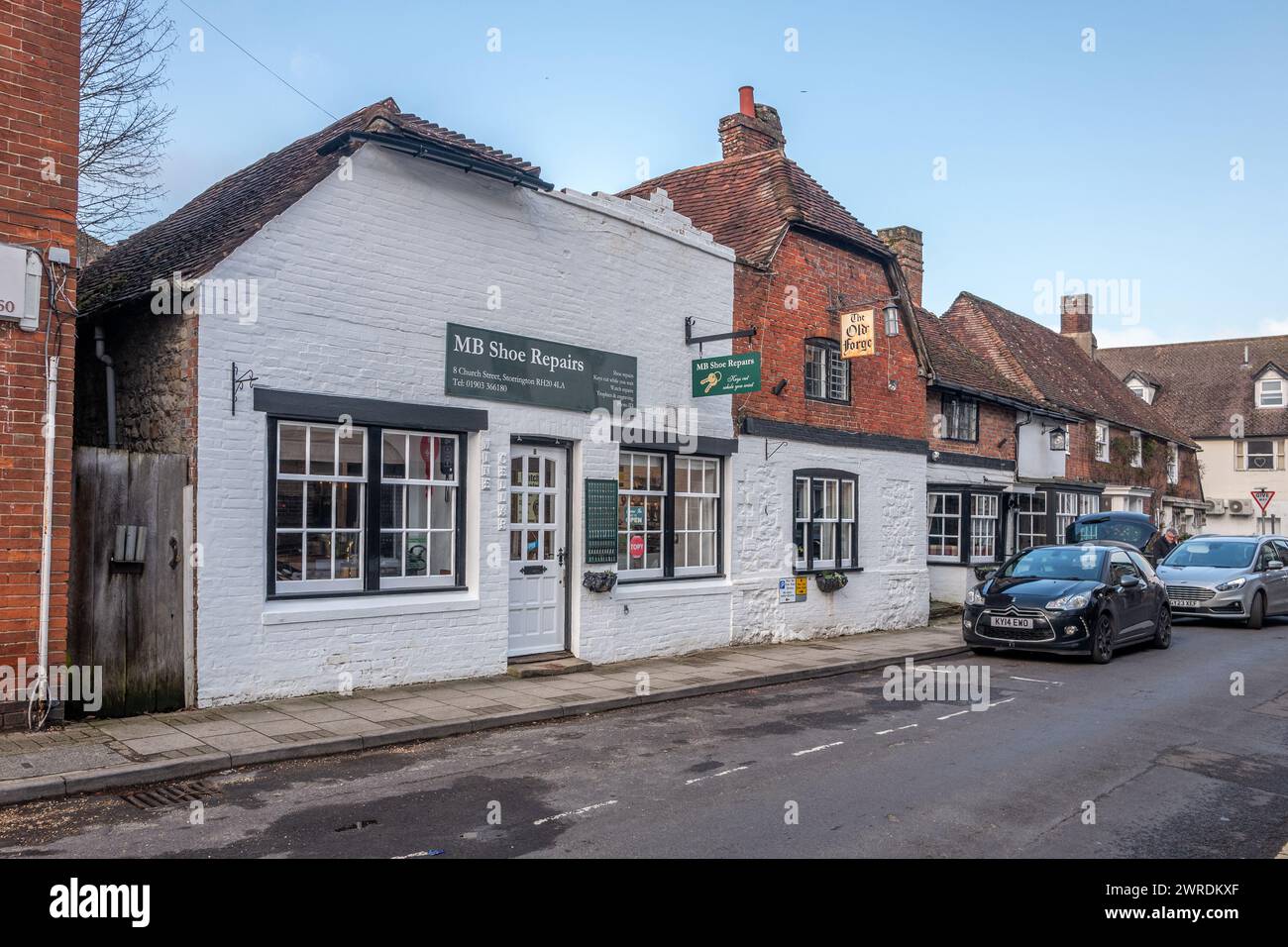 Storrington, March 6th 2024: The Old Forge Stock Photo - Alamy
