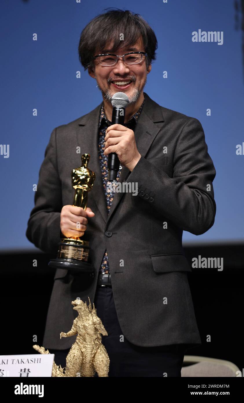 Japanese director of Godzilla Minus One (-1.0) Takashi Yamazaki attends ...