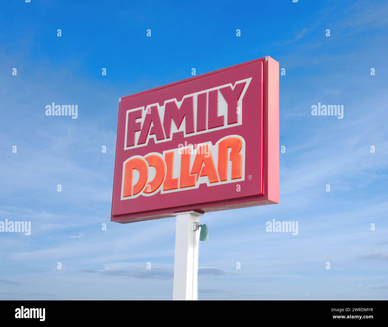 March 2, 2024: Family Dollar Discount Store. offers a variety mix of ...